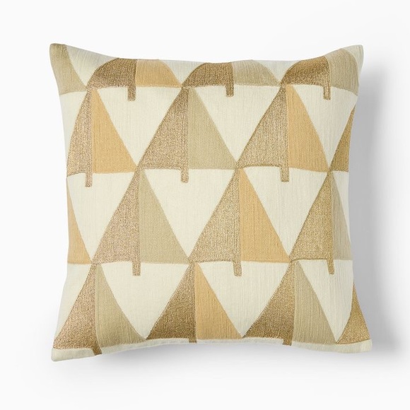 West Elm | Accents | New West Elm Crewel Colorblock Trees Pillow Cover ...